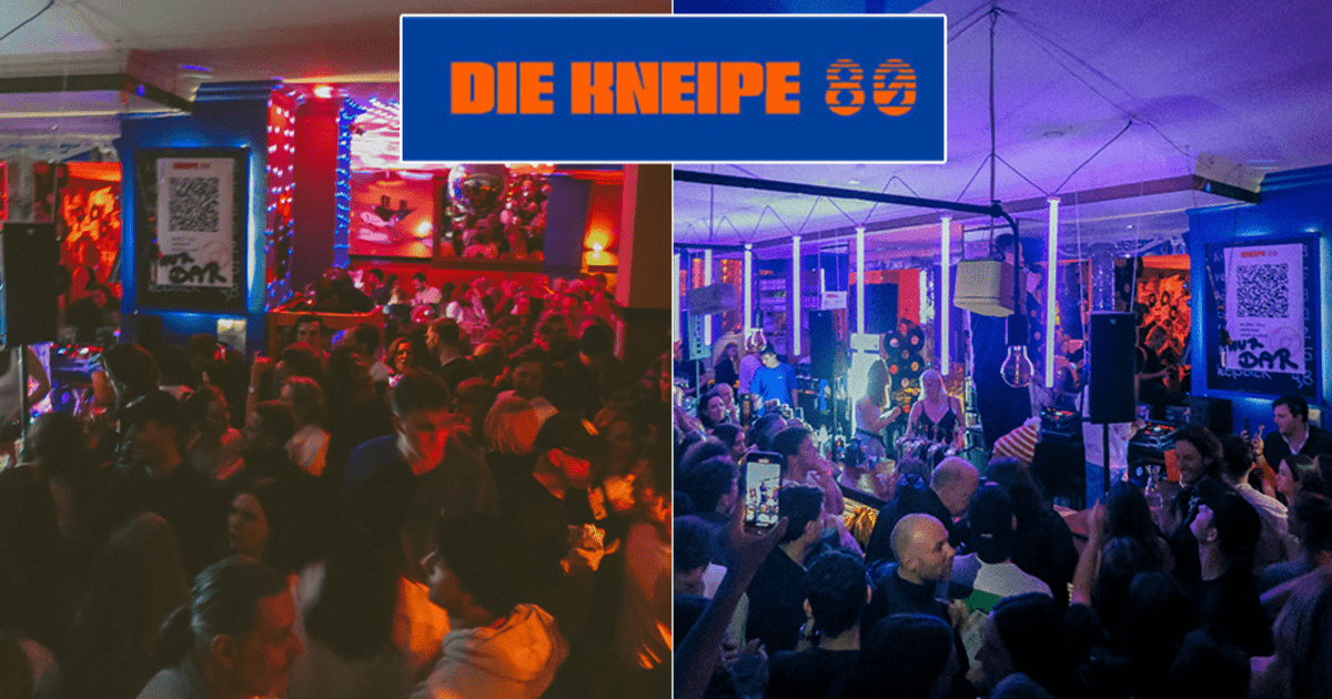 Back to the 80s: Die Arabella München Afterwork-Party in der Kneipe 80