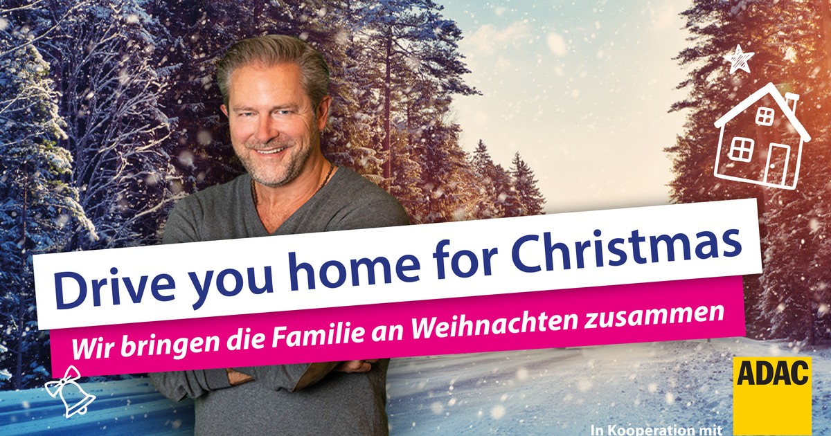 Drive you home for Christmas – wir bringen die Familie an Weihnachten ...